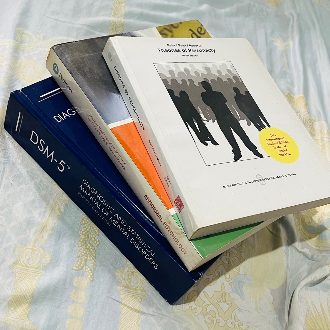 DSM V, Theories of Personality, & Abnormal Psychology Books, Hobbies ...