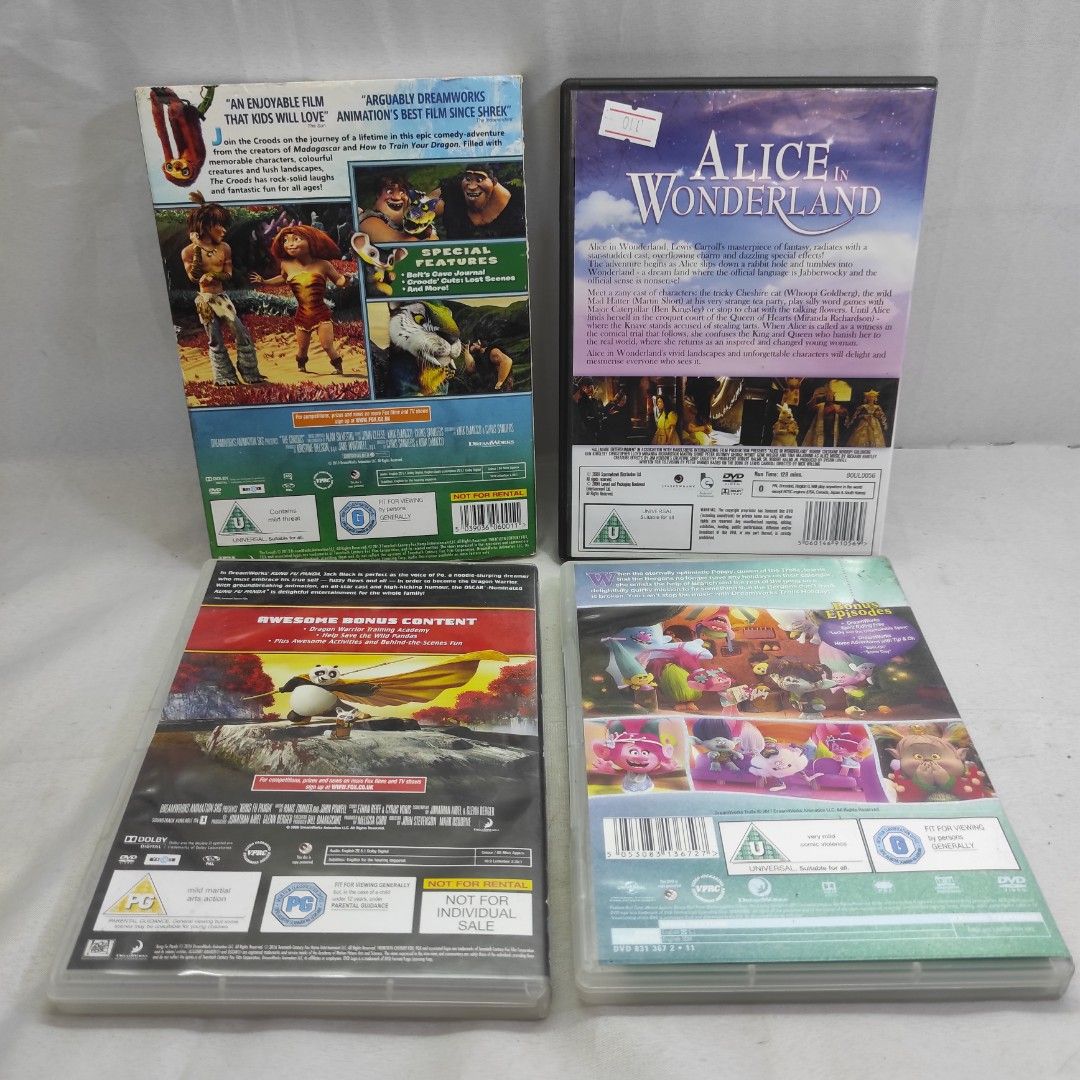 DVD movies blockbuster and classic movies for kids from UK 175 each ...