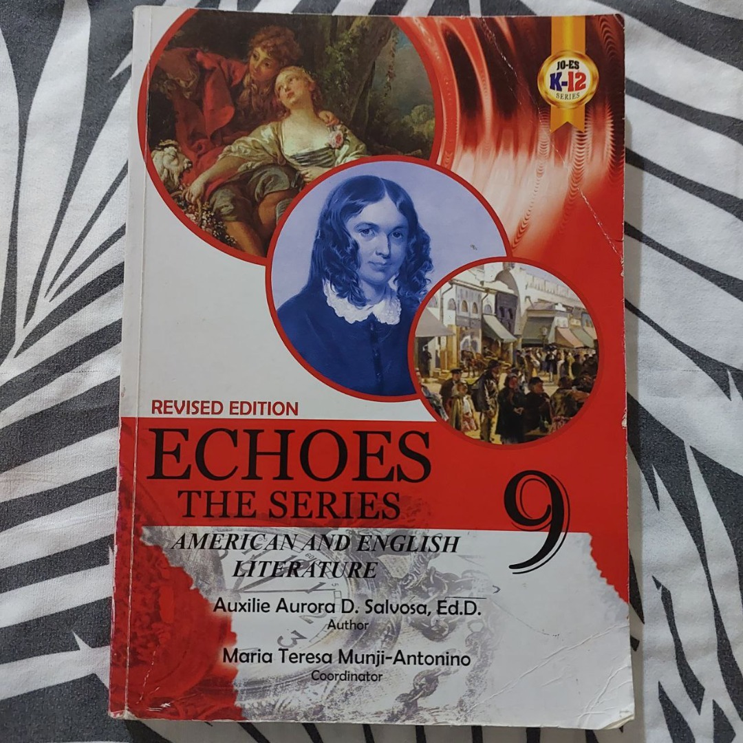 ECHOES THE SERIES American and English Literature (Grade 9), Hobbies ...