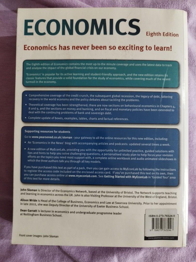 Economics Textbook - A Level, Hobbies & Toys, Books & Magazines ...