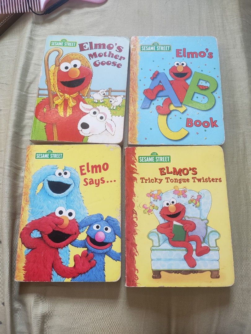 Elmo book set on Carousell