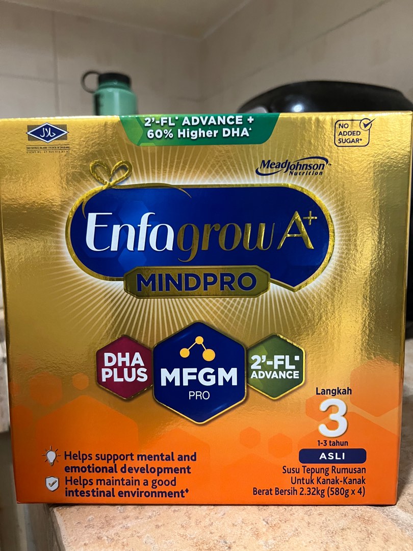 Enfagrow A+ Mindpro 2.32kg, Babies & Kids, Nursing & Feeding, Weaning & Toddler Feeding on Carousell