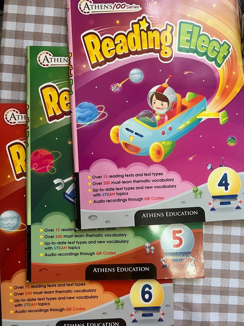 English reading elect grade 4 grade 5 grade 6 英文練習, 興趣及遊戲, 書本 & 文具, 教科書 ...