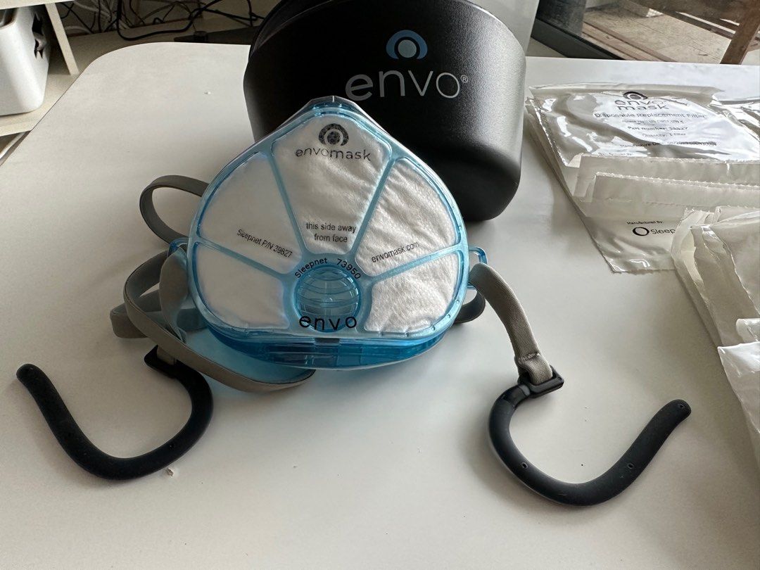 Envo Mask N95 Respirator Kit, Health & Nutrition, Face Masks & Face Shields on Carousell