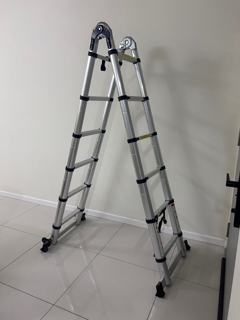 Extendable Ladder 6ft, Furniture & Home Living, Home Improvement ...