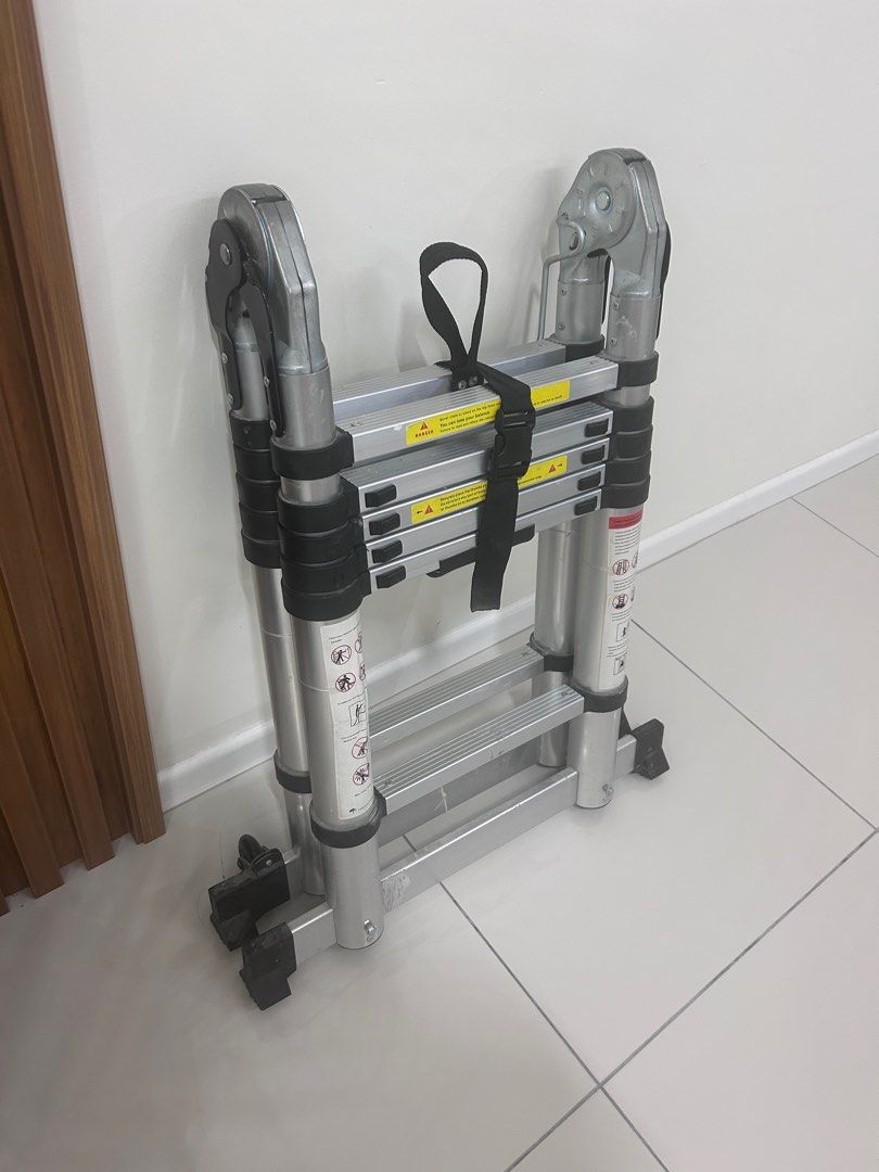 Extendable Ladder 6ft, Furniture & Home Living, Home Improvement ...