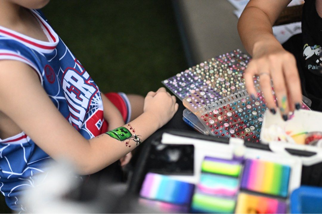 Premium Face painting for kids/ Glitter Tattoo party/ Live Stations ...