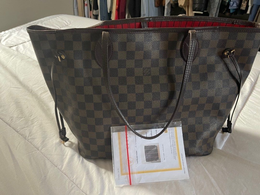 FAST SALE MUST SOLD ASAP - LV Neverfull MM Damier 2009 (entrupi ...