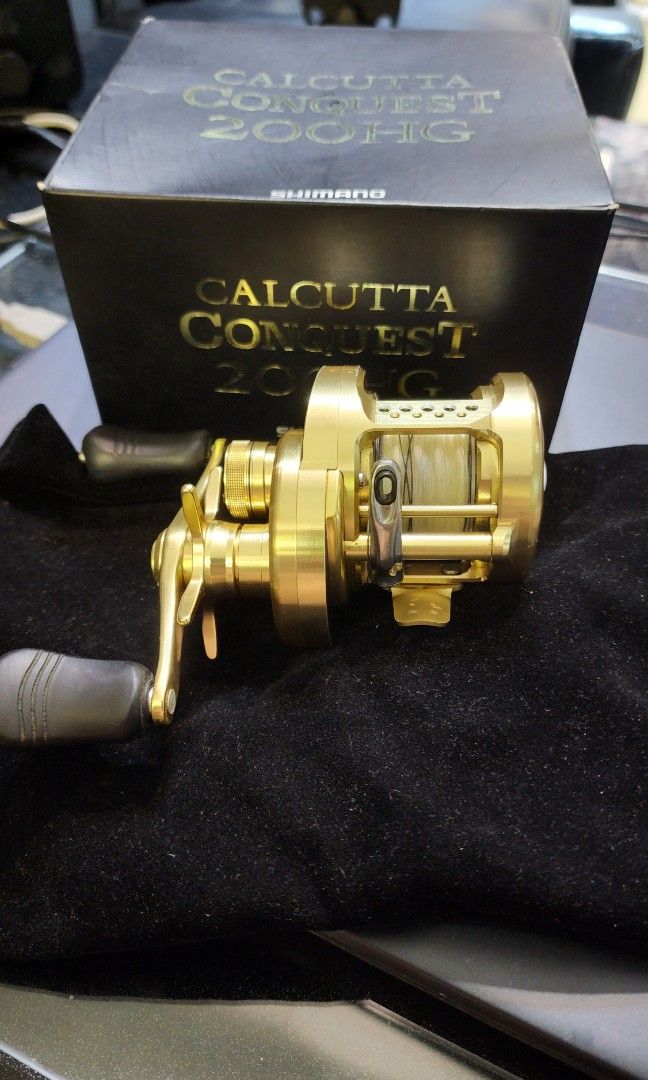 Shimano Calcutta Conquest 200 HG Fishing Reel, Sports Equipment, Fishing on Carousell