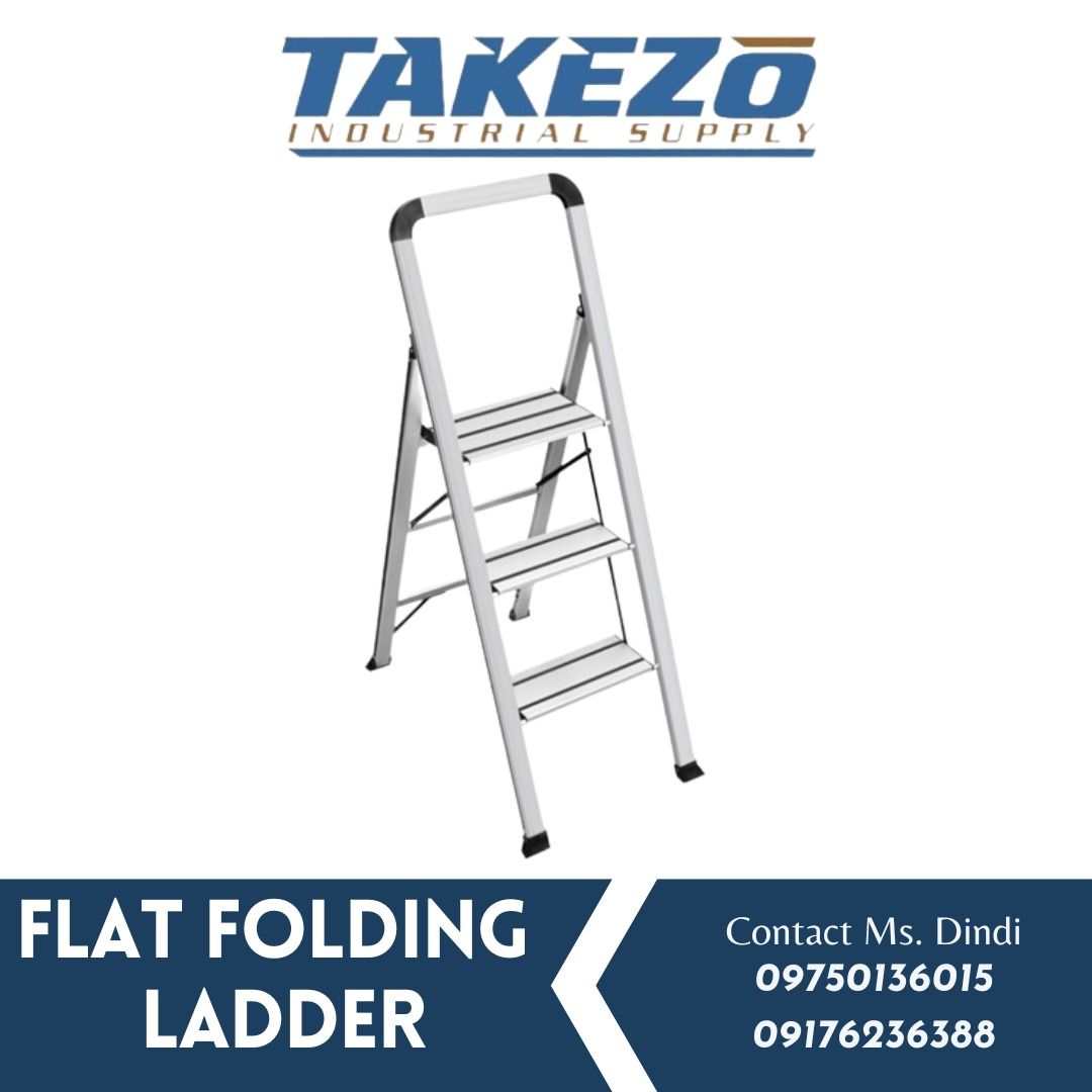 FLAT FOLDING LADDER, Commercial & Industrial, Industrial Equipment on ...