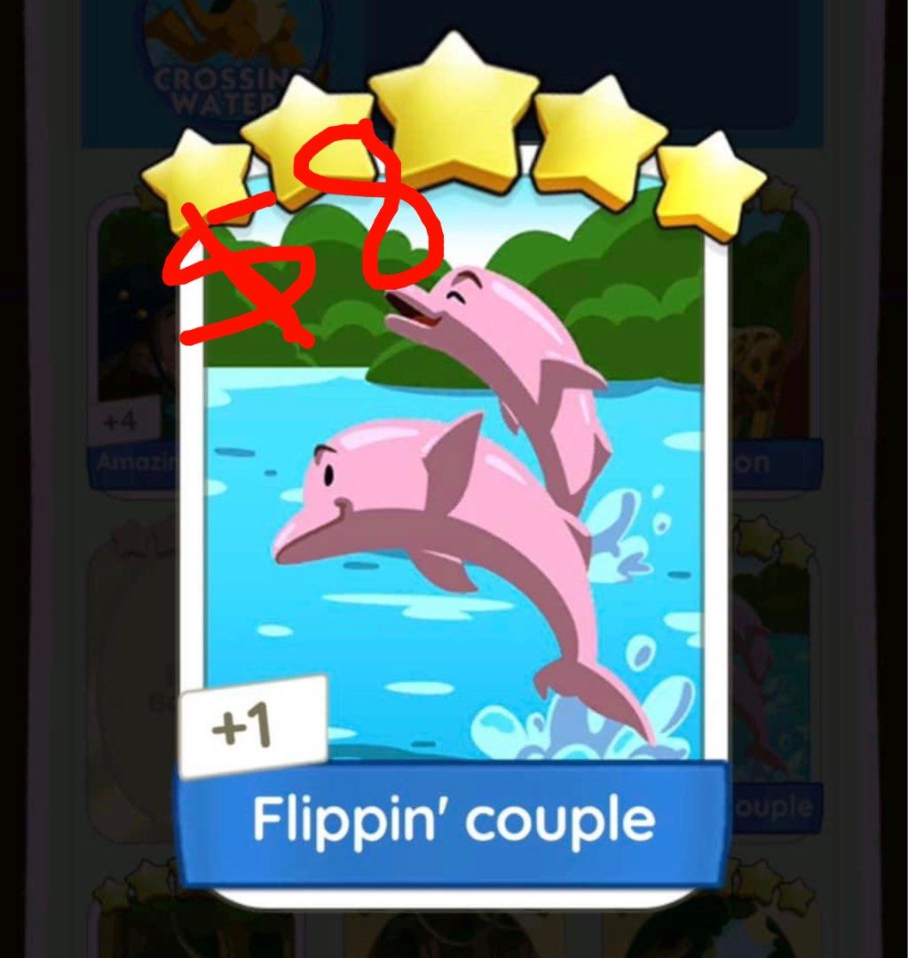 Flipping Couple - MonopolyGo Sticker, Hobbies & Toys, Toys & Games on ...
