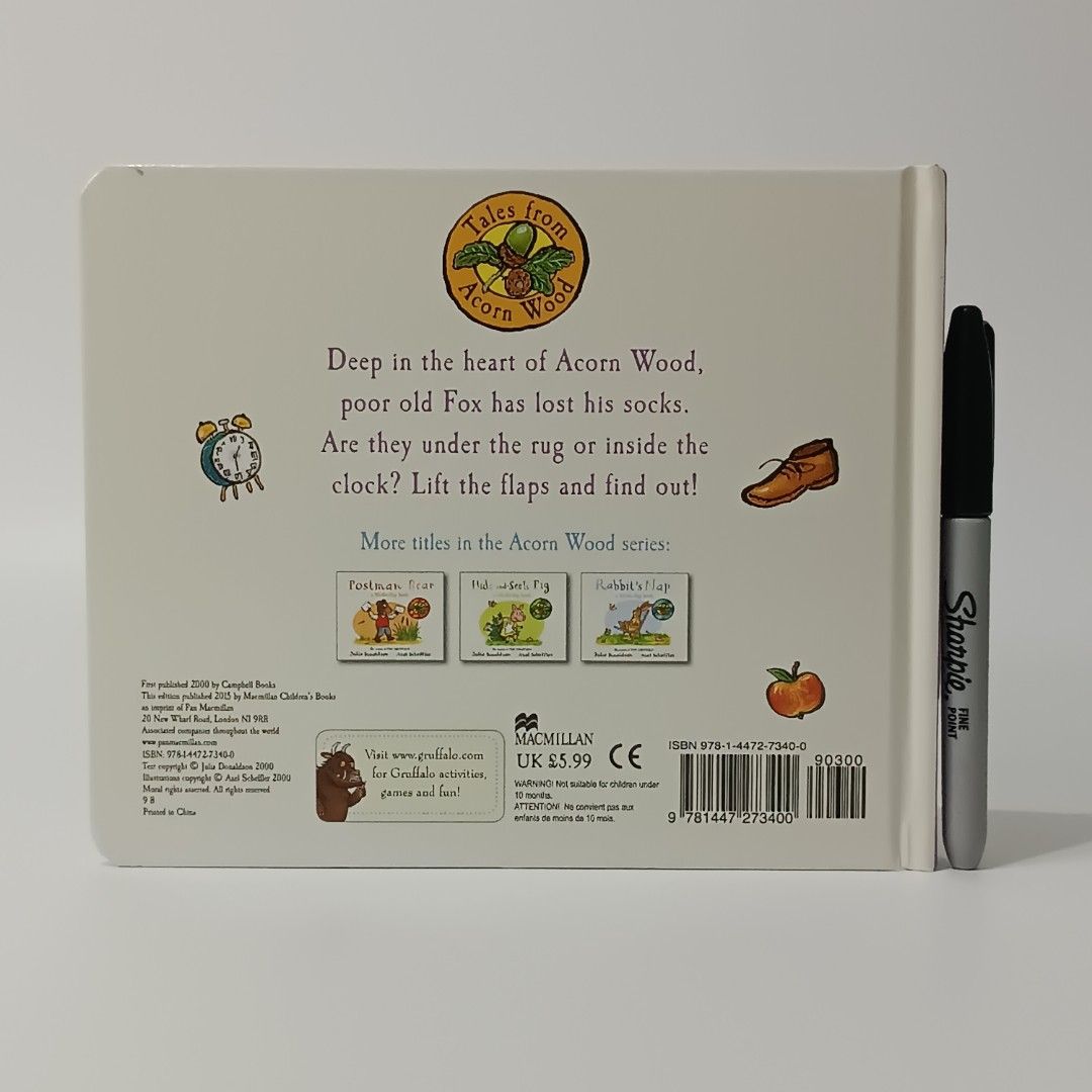 Fox's Socks by Julia Donaldson and Axel Scheffler on Carousell