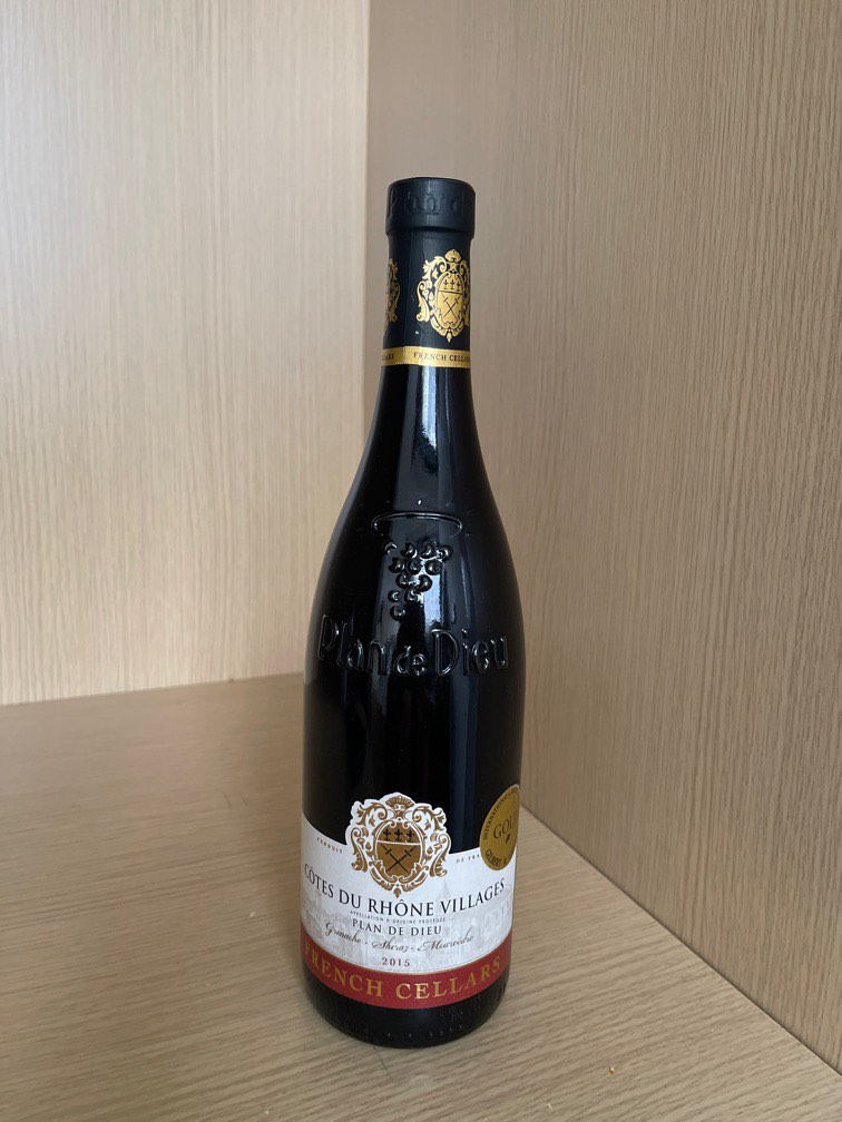 French cellars Cotes Du Rhone Villages, Food & Drinks, Alcoholic ...