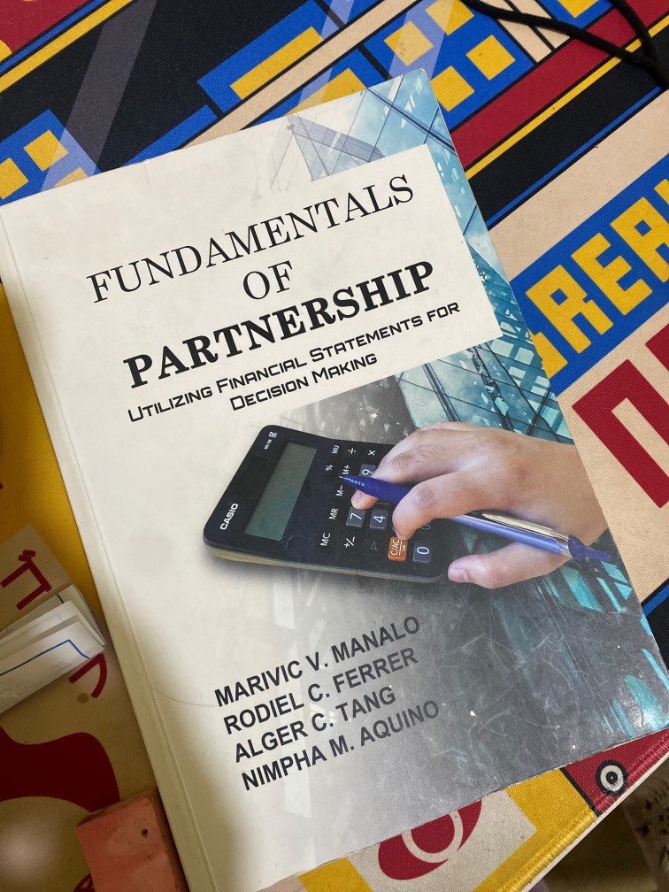 Fundamentals of partnership book on Carousell
