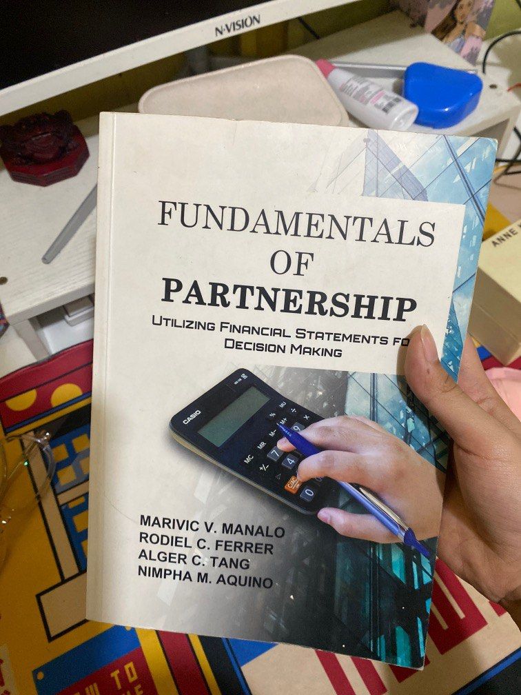 Fundamentals of partnership book on Carousell
