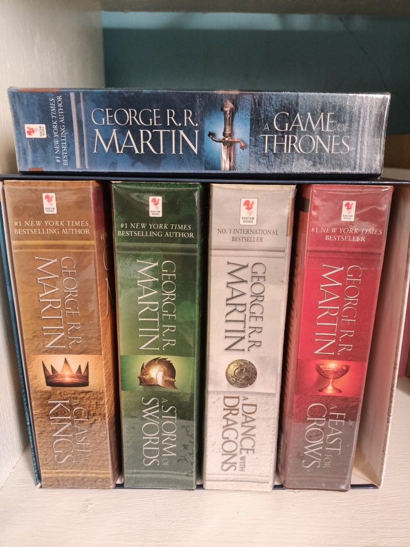 Game of thrones 5-book set, Hobbies & Toys, Books & Magazines, Fiction ...