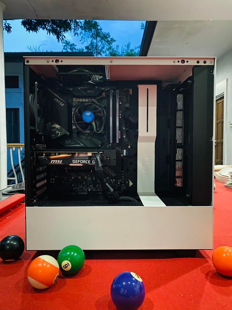 Gaming PC: nzxt h510 + i5 10400 + GTX 1660, Computers & Tech, Desktops ...