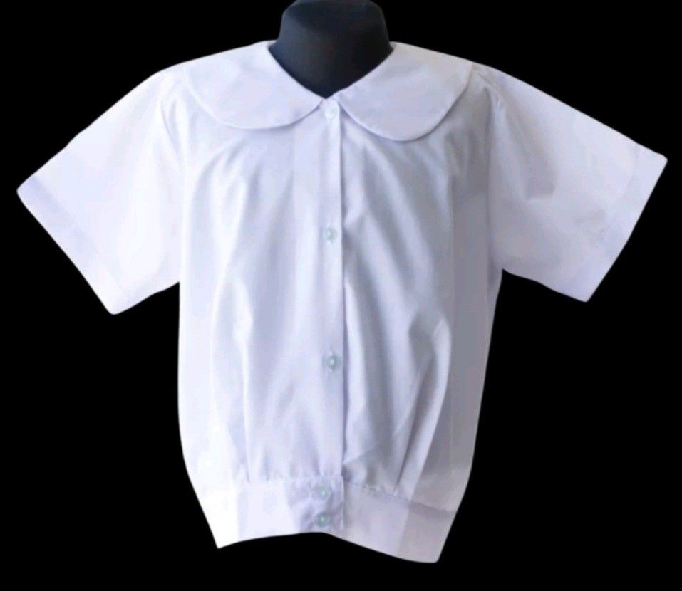 Ginna Baby Collar School Uniform White. Size 12 & 14, Babies & Kids ...