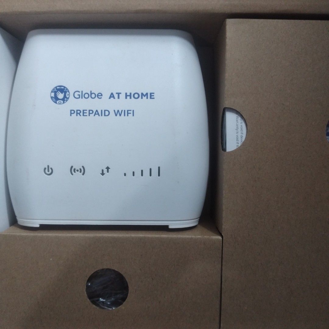 globe at home - prepaid wifi router on Carousell