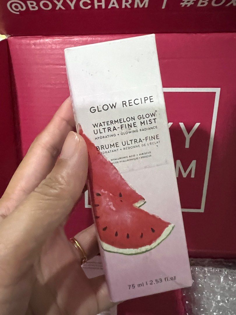 GLOW RECIPE Watermelon Glow Ultra-Fine Mist 75mls, Beauty & Personal ...