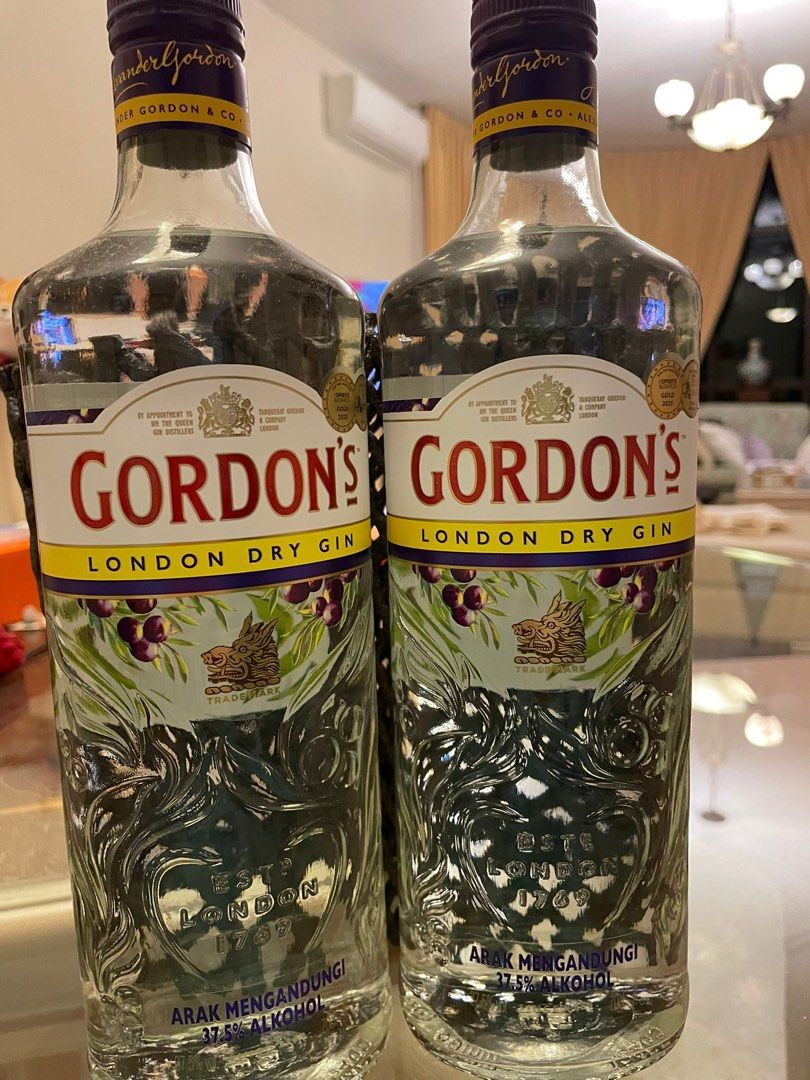 Gordon’s London Dry Gin 700ml, Food & Drinks, Alcoholic Beverages on ...