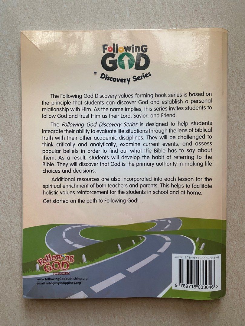 Grade 4 Following God Discovery Series (with Teachers Manual) on Carousell
