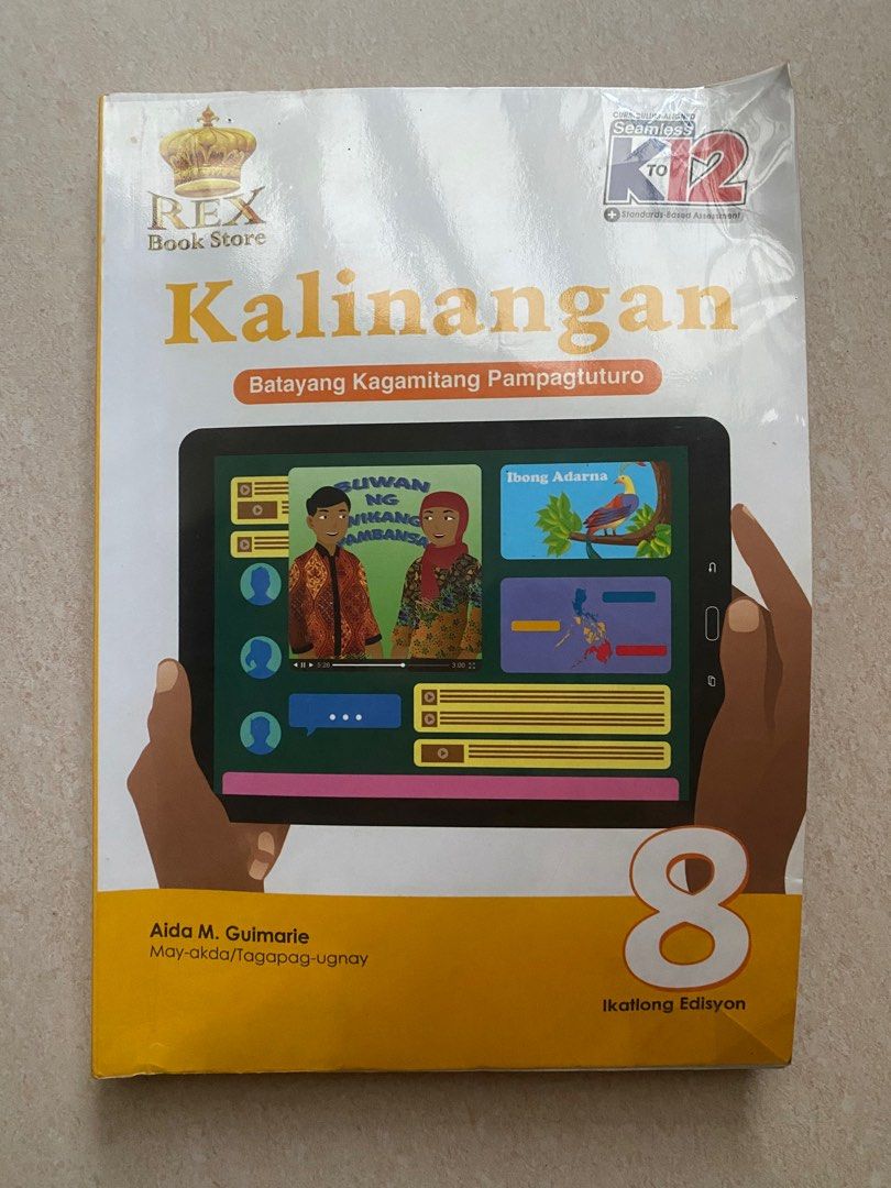 Grade 8 Kalinangan (Filipino) with Teachers Manual on Carousell