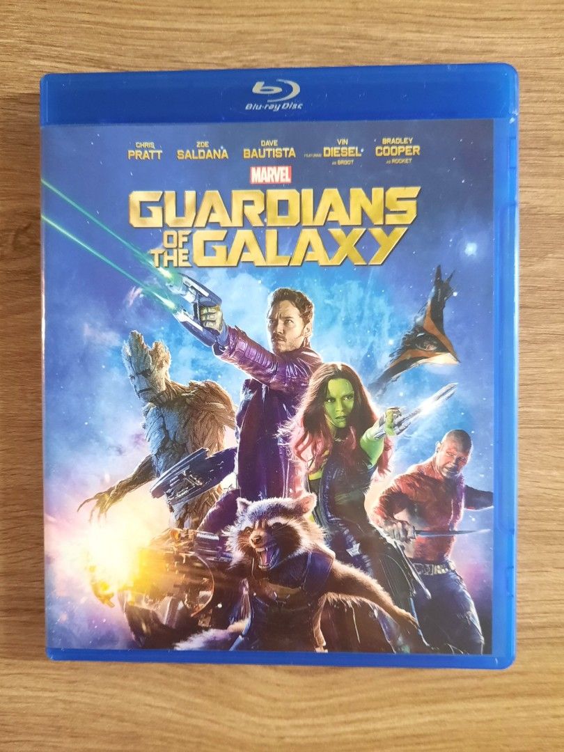 Guardians Of The Galaxy (2014) blu-ray, Hobbies & Toys, Music & Media ...