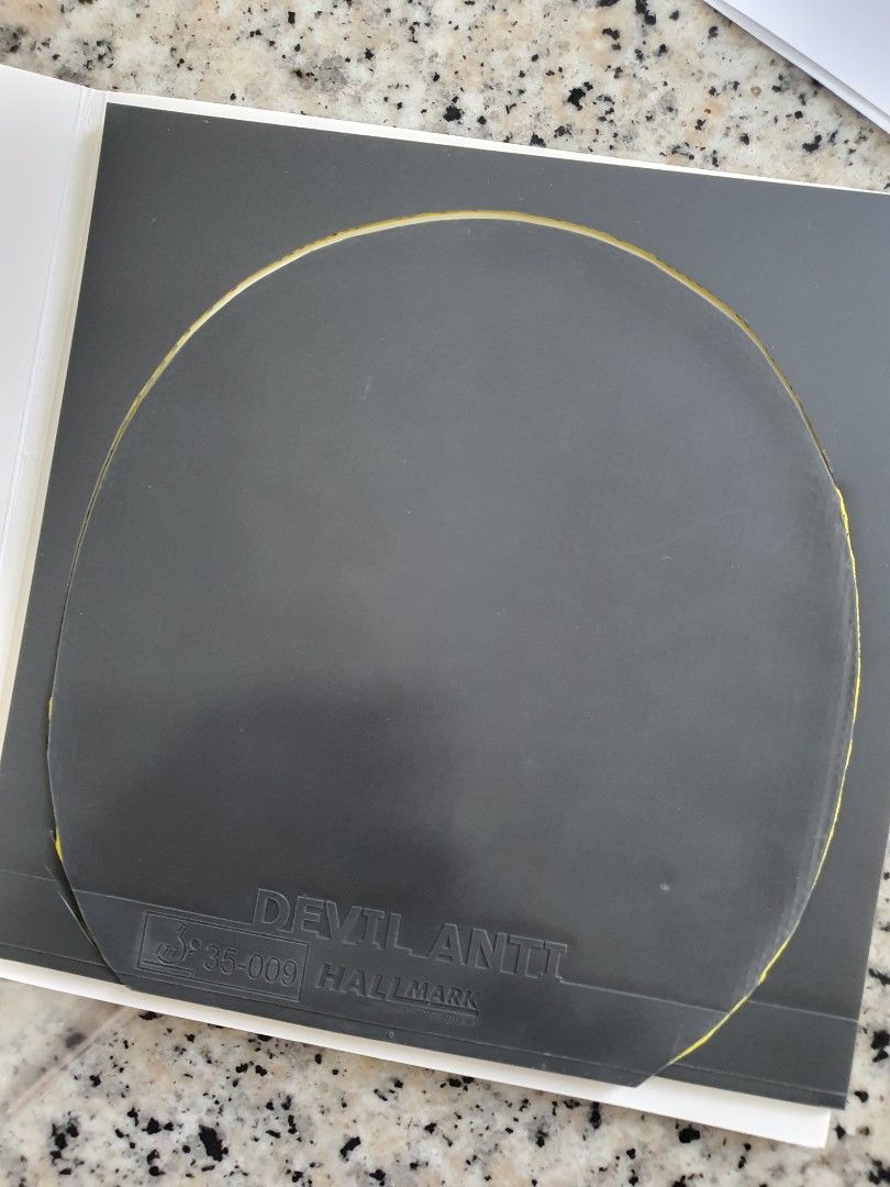 Hallmark Anti Devil Table Tennis Rubber, Sports Equipment, Sports ...