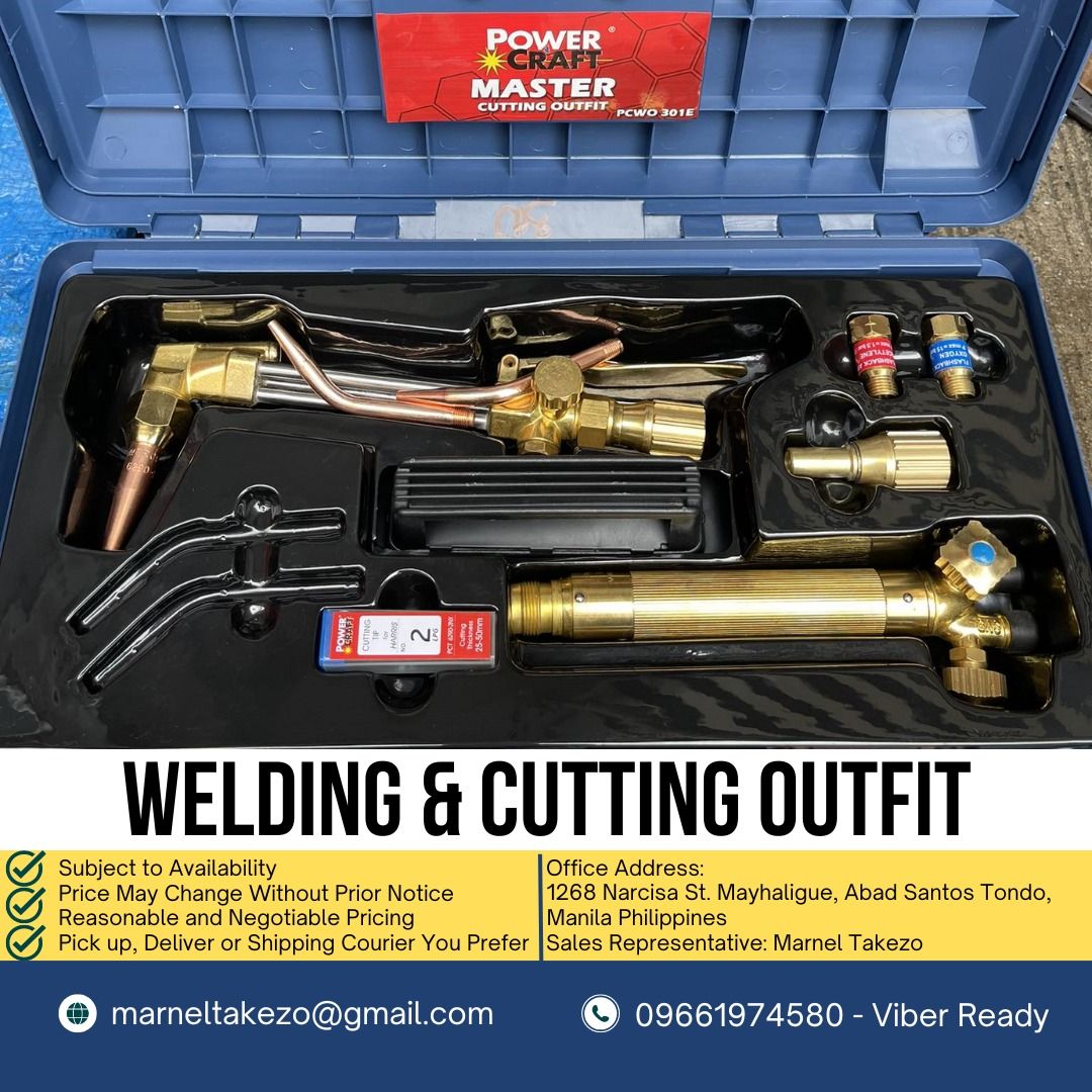HARRIS TYPE WELDING & CUTTING OUTFIT on Carousell