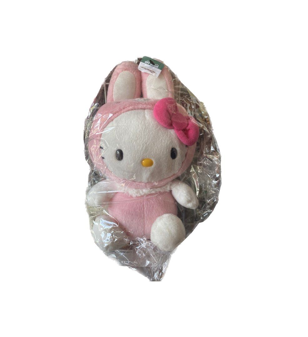 Hello Kitty Pink Bunny B2403 Sanrio Smiles 2010 Yakult Plush Stuff Toy ...