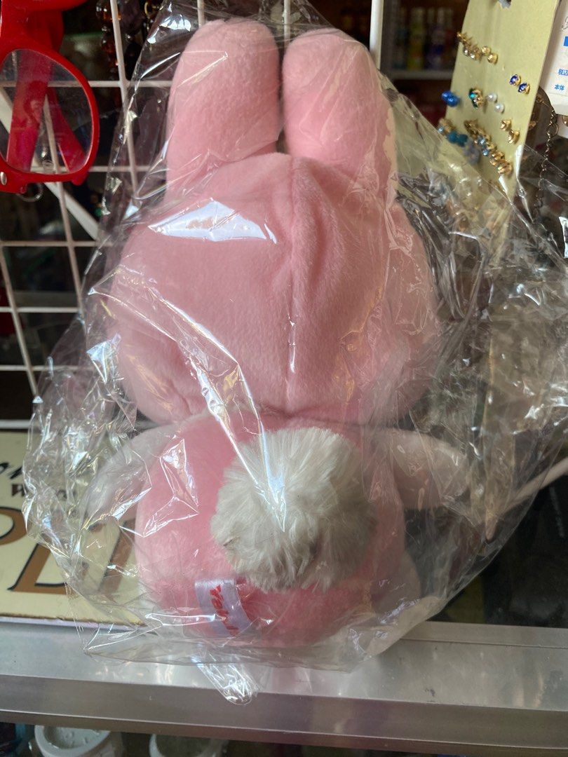 Hello Kitty Pink Bunny B2403 Sanrio Smiles 2010 Yakult Plush Stuff Toy ...