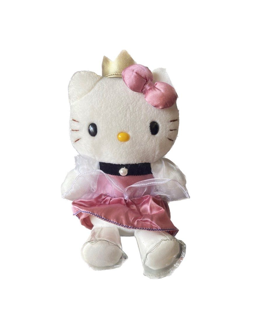 Hello Kitty Princess Pink Sanrio Plush Stuff Toy, Hobbies & Toys, Toys ...