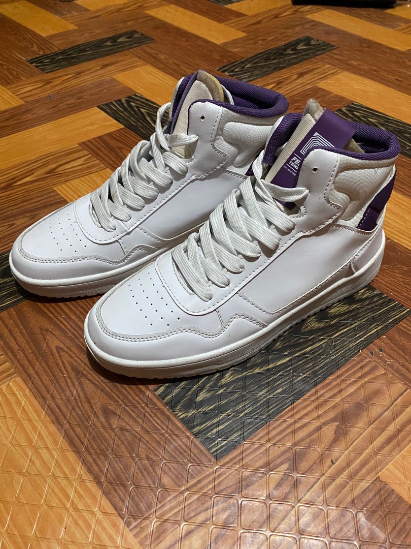 High Cut white shoes on Carousell