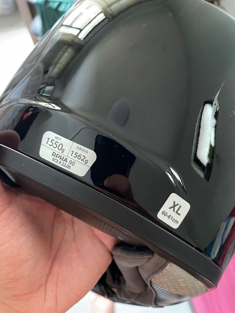 HJC RPHA 90 Modular Helmet, Motorcycles, Motorcycle Apparel on Carousell