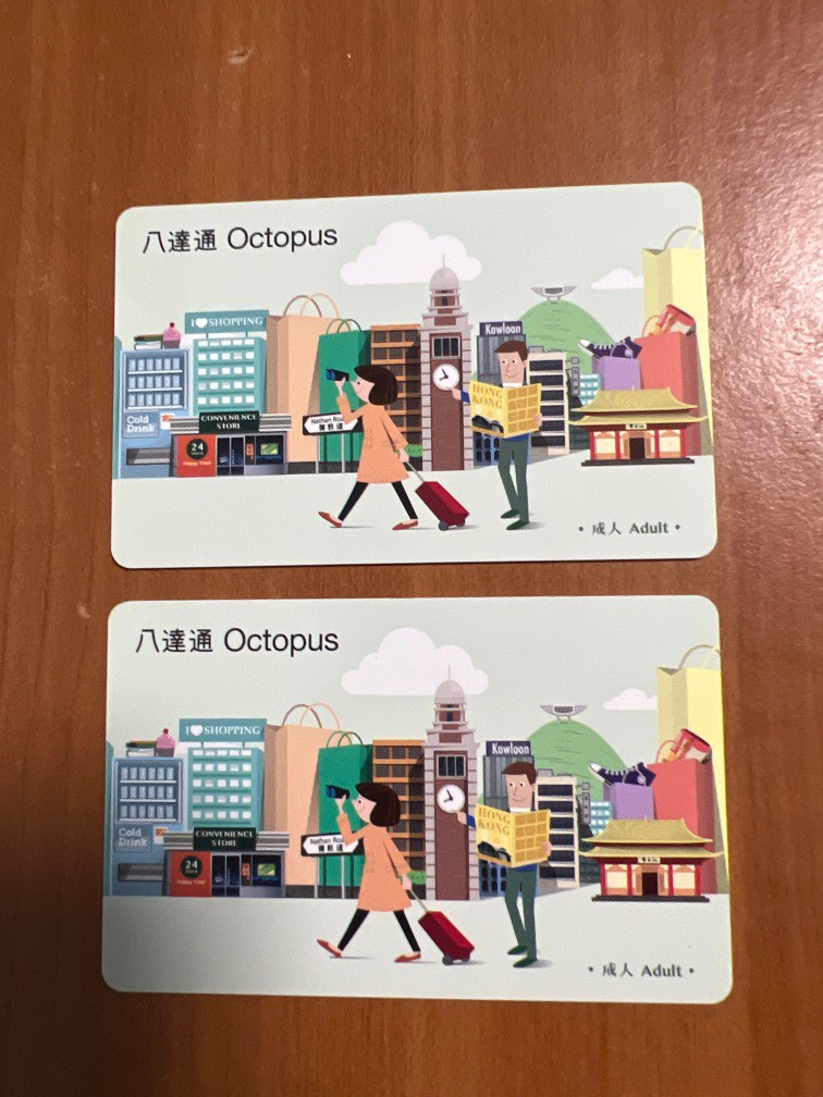 HK Octopus card x2, Hobbies & Toys, Travel, Travel Essentials ...
