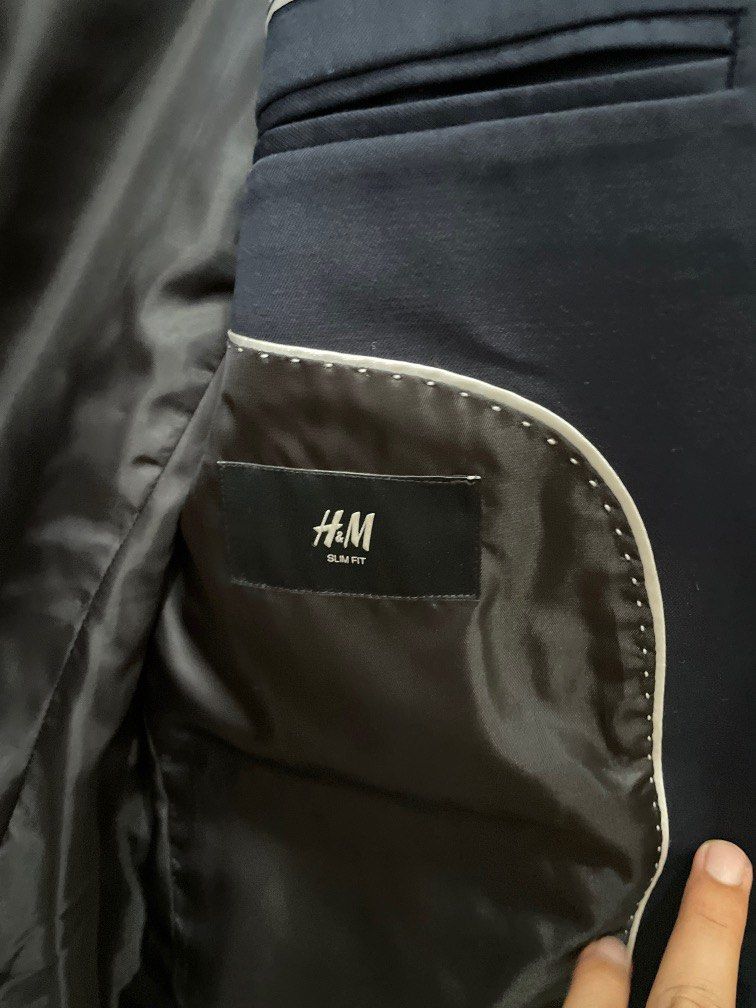 H&M Suit, Men's Fashion, Coats, Jackets and Outerwear on Carousell