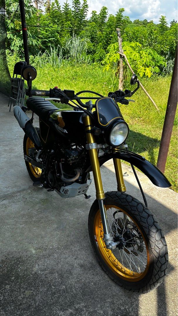 HONDA CRF 150L 2021 - MODIFIED TO SCRAMBLER, Motorbikes, Motorbikes for ...