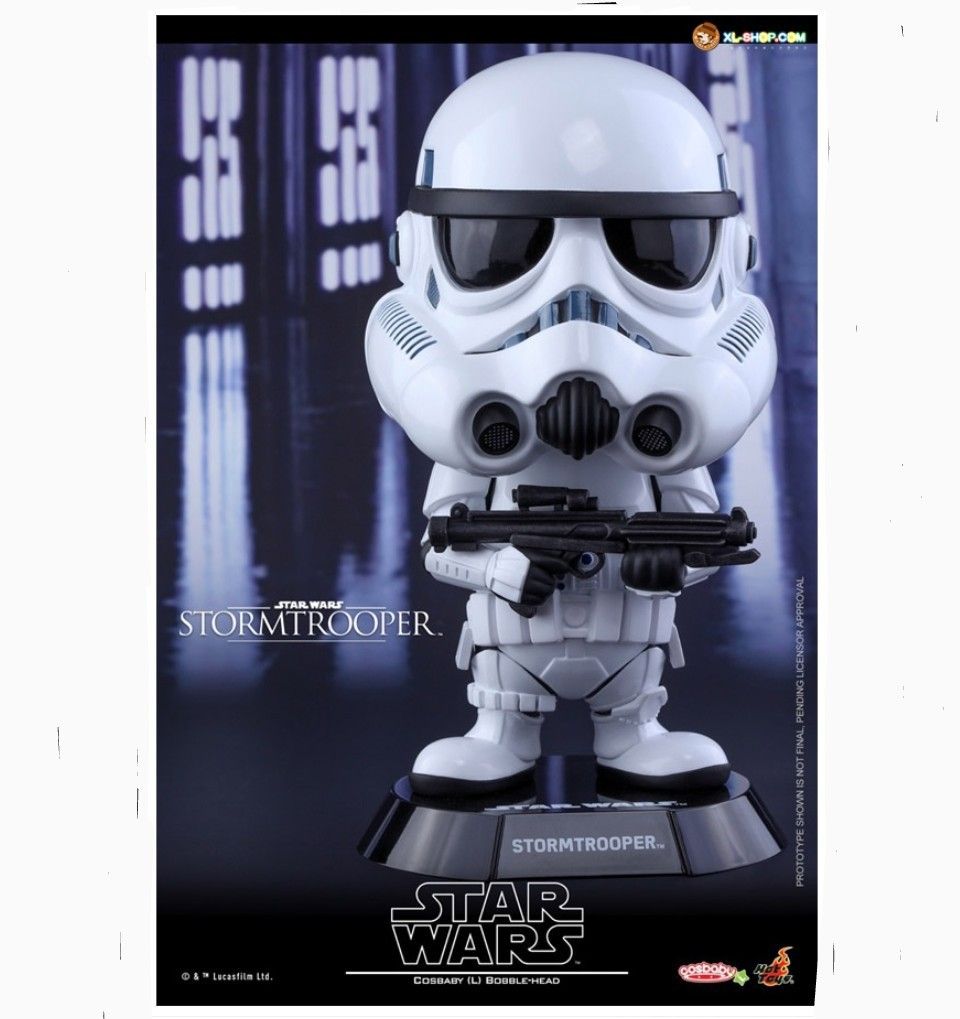(ON HAND) Hot Toys Cosbaby STAR WARS BIG STORMTROOPER BOBBLE HEAD (25cm ...