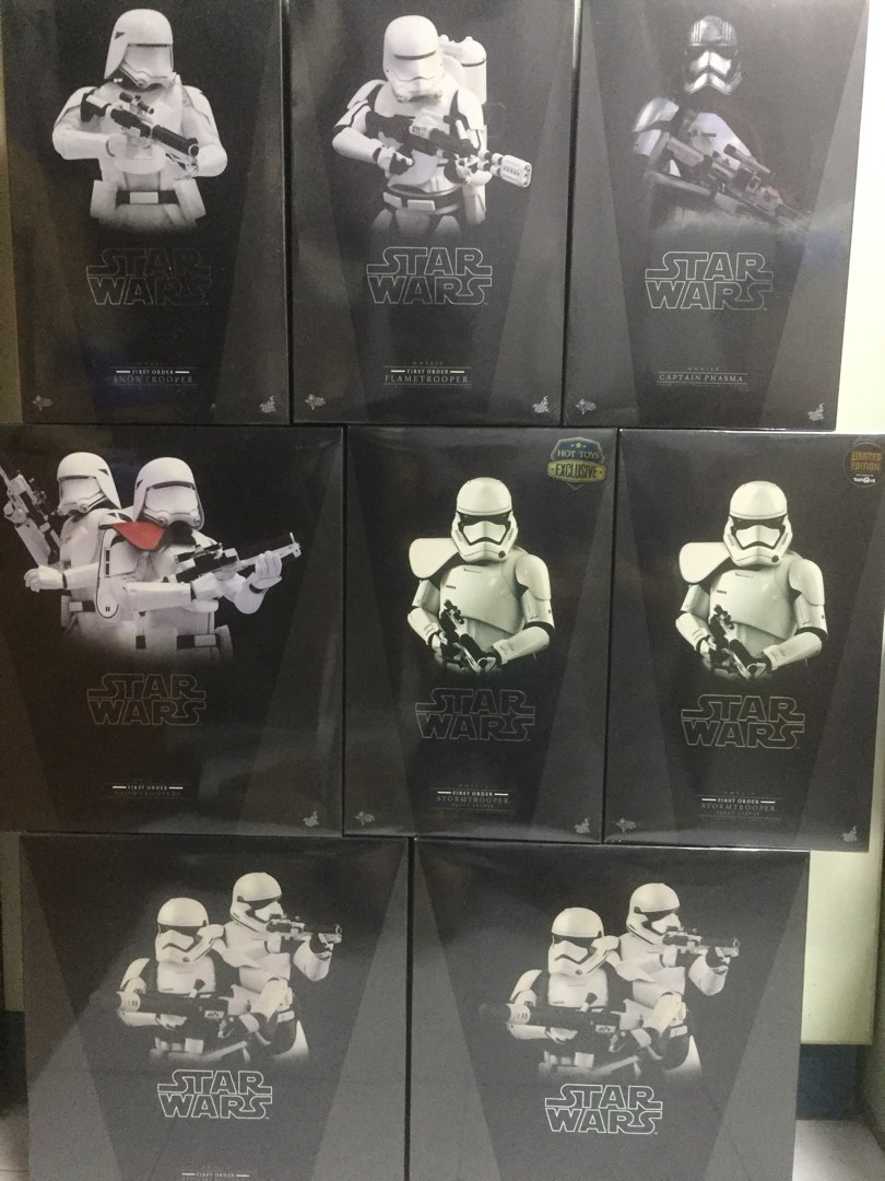 Hot toys first order troopers set, Hobbies & Toys, Toys & Games on ...