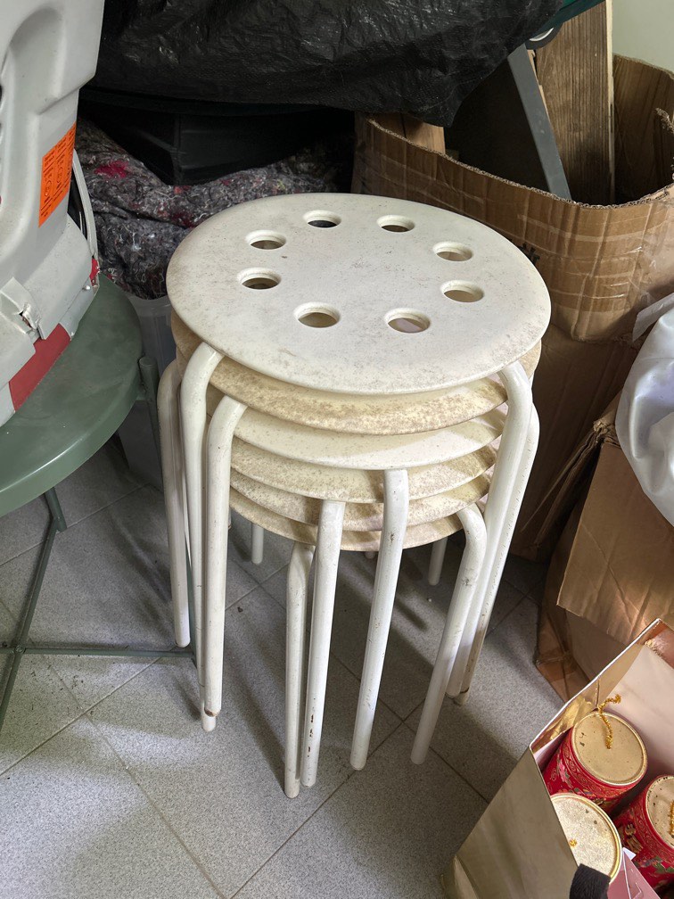 IKEA stools, Furniture & Home Living, Furniture, Chairs on Carousell
