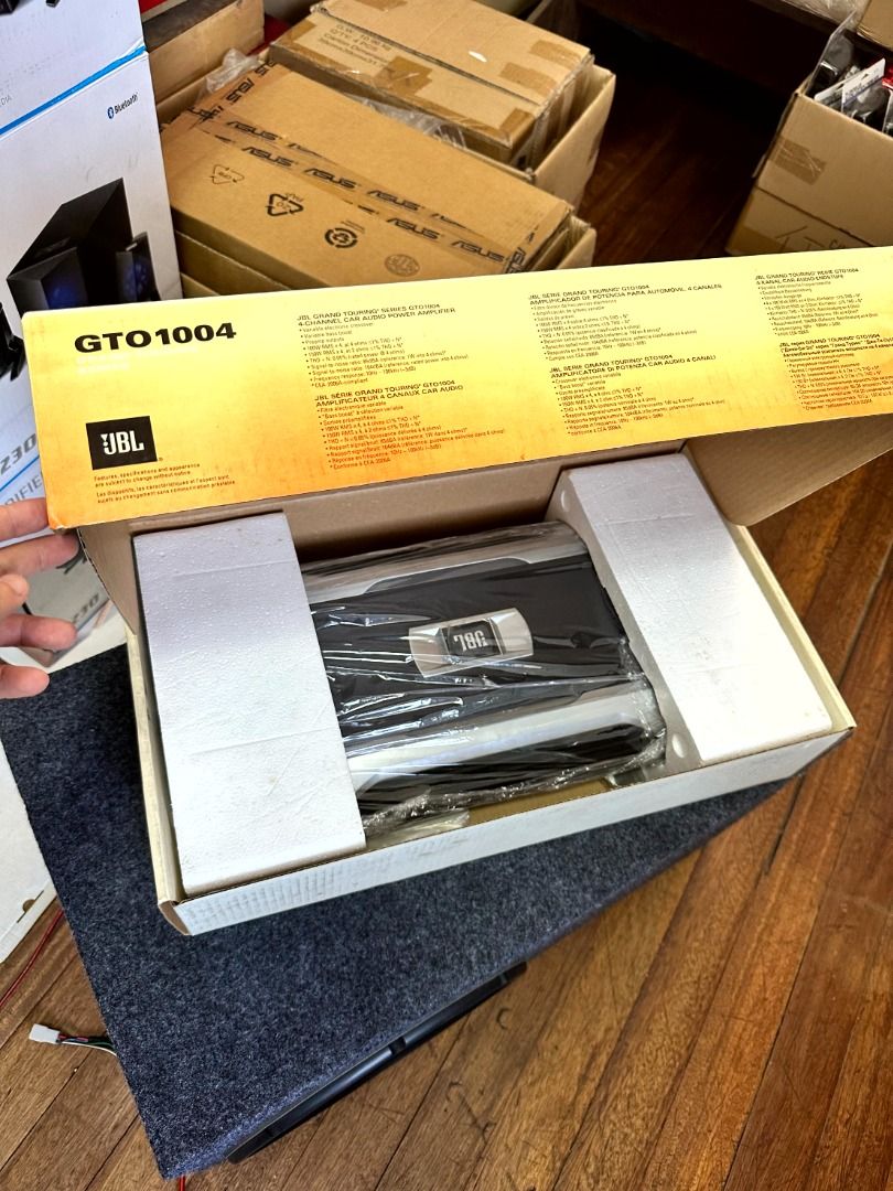 JBL GTO 1004 Amplifier | JBL GTO 1202D 12" Subwoofer with Ported box sold as SET on Carousell