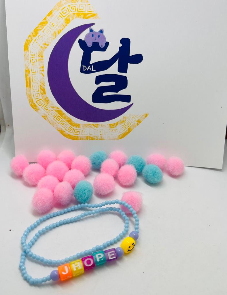 J-Hope fan made bracelets, Women's Fashion, Jewelry & Organisers ...