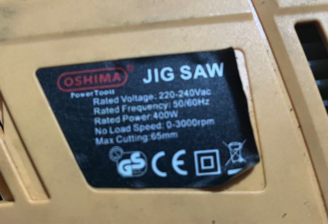 Jigsaw oshima brand, Commercial & Industrial, Construction Tools ...