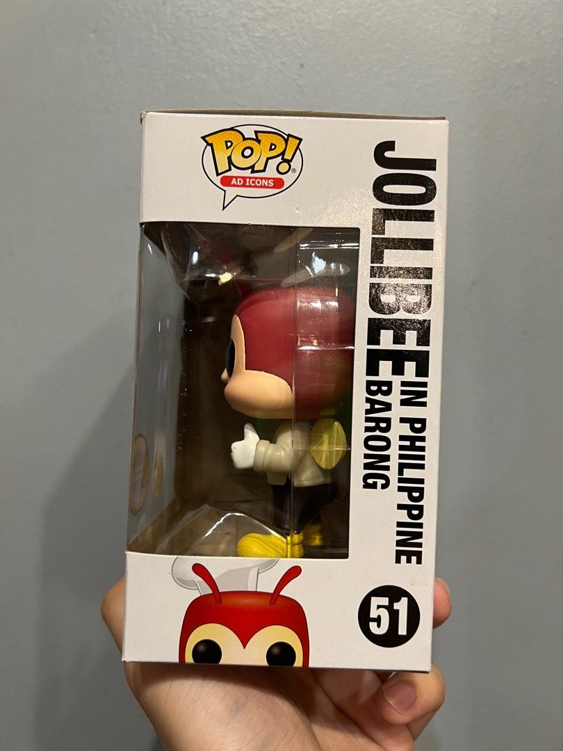 Jollibee Funko Pop (Jollibee Barong Funko Pop) Jollibee Barong Glow In ...