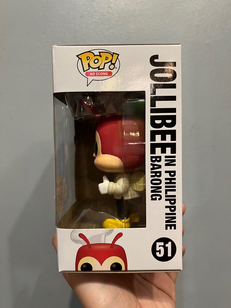 Jollibee Funko Pop (Jollibee Barong Funko Pop) Jollibee Barong Glow In ...