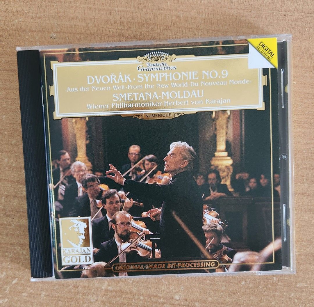Karajan conducts dvorak symphony no. 9 and smetana, Hobbies & Toys, Music & Media, CDs & DVDs on ...