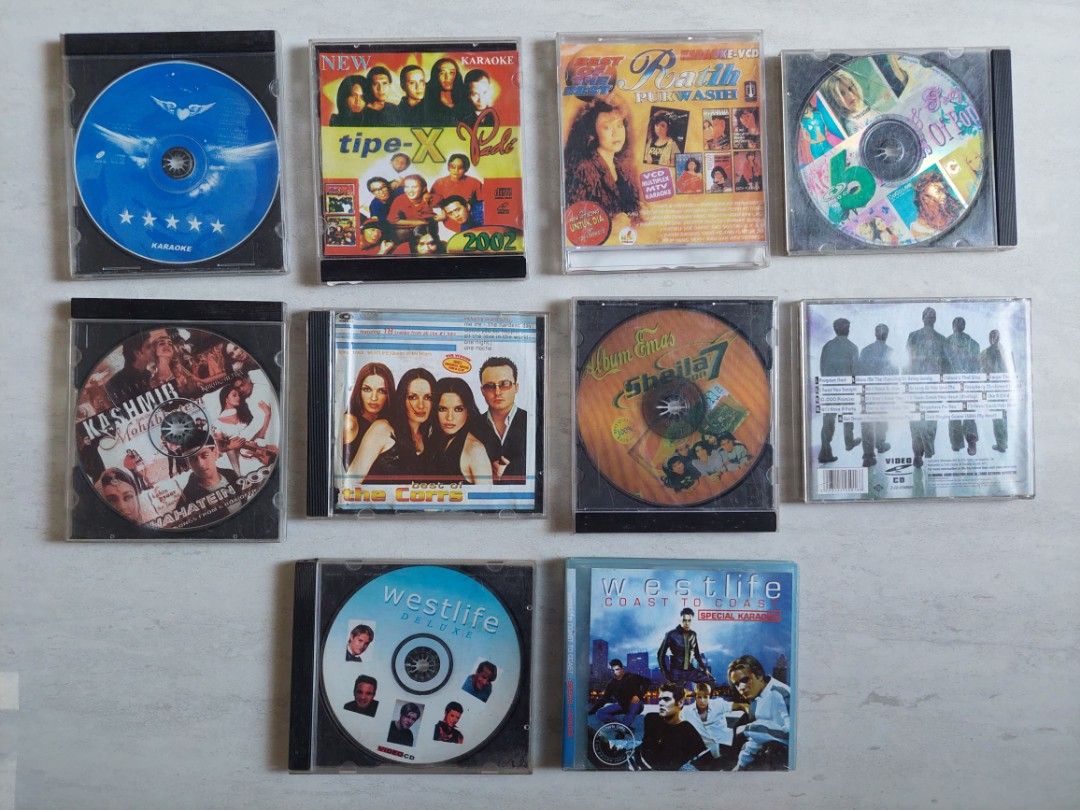 Kaset Dvd cd antik lawas ternama on Carousell