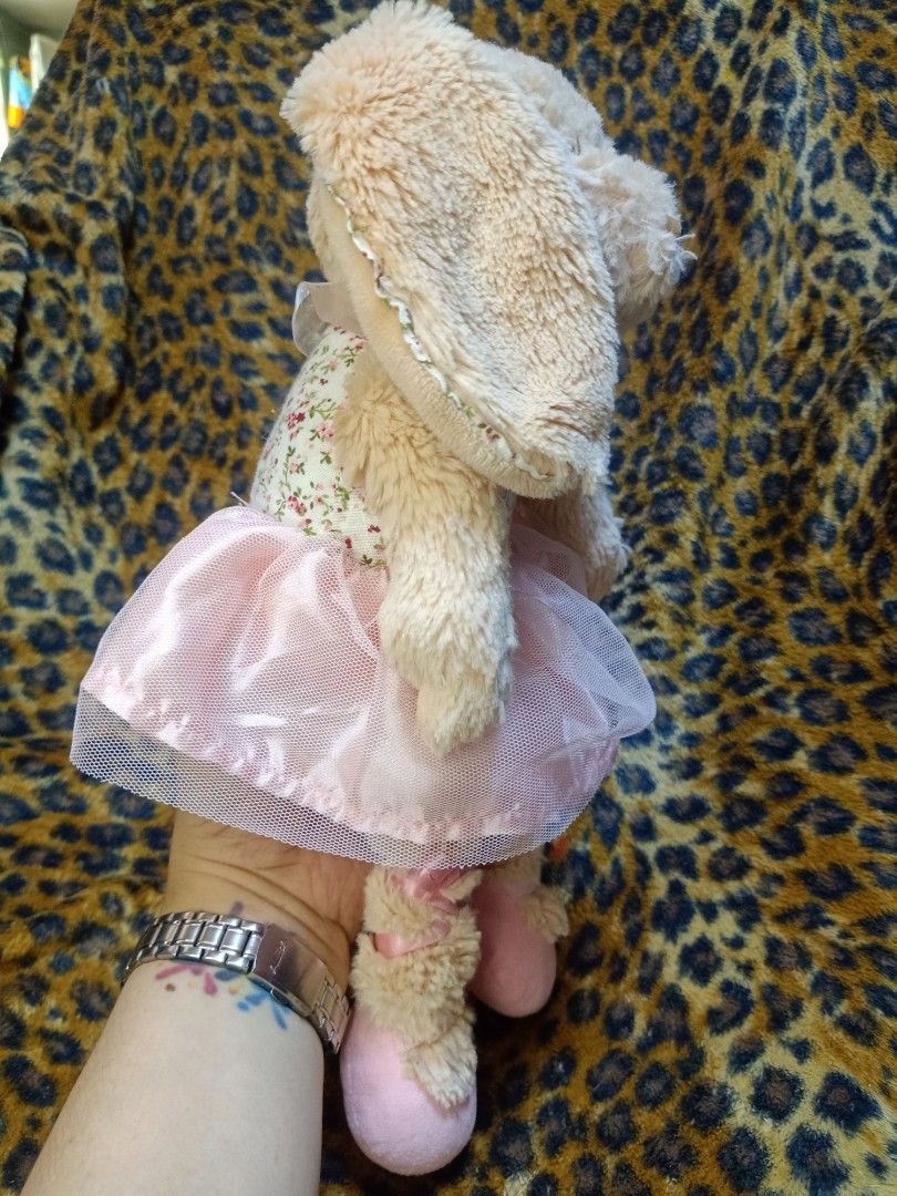KEEL TOYS BALLERINA BUNNY / RABBIT IN FLORAL TUTU COMFORT PLUSH on ...