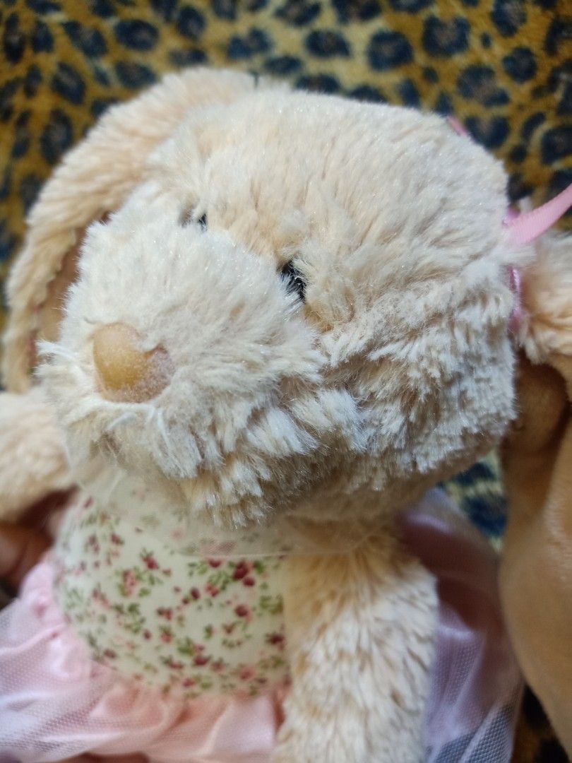 KEEL TOYS BALLERINA BUNNY / RABBIT IN FLORAL TUTU COMFORT PLUSH on ...